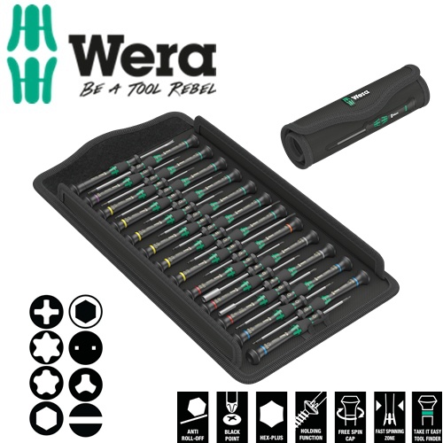 Bộ tua vít điện tử 25 cái Wera Kraftform Micro Big Pack 1 Wera ...