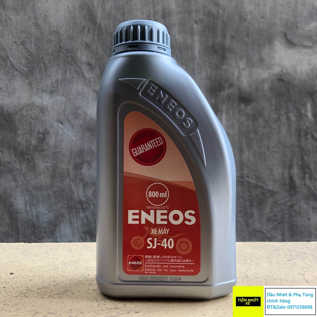 [ CHÍNH HÃNG ] Dầu nhớt xe máy gốc khoáng ENEOS SJ-40 | Shopee Việt Nam