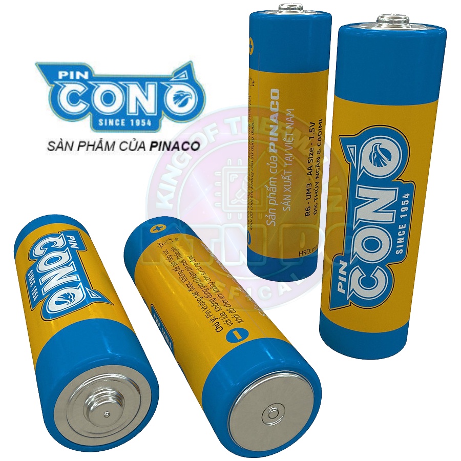Pin Con Ó Vàng 2A Chính Hãng 1,5V - pin AA PINACO | Shopee Việt Nam