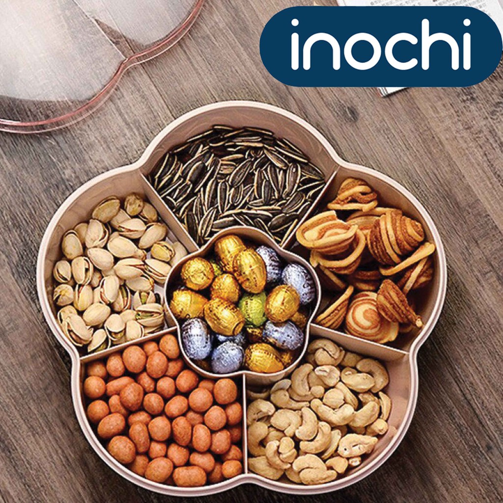 Khay mứt Inochi Khay đựng bánh kẹo Inochi Hàng gia dụng nhật | Shopee ...