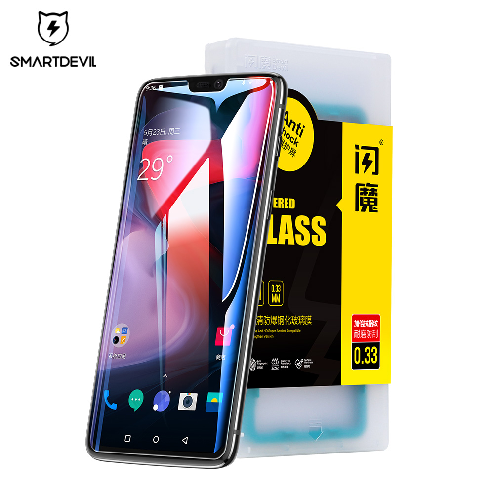 Kính cường lực bảo vệ màn hình chống đầy đủ SmartDevil cho OnePlus 9 / OnePlus 9R / OnePlus 8T ...