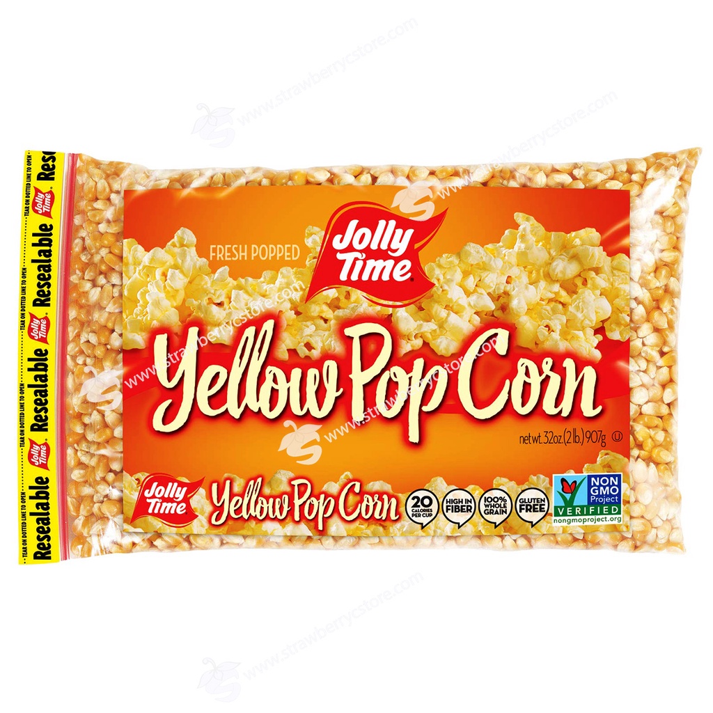 Bắp / Ngô Nổ Lò Vi Sóng Không Biến Đổi Gen JOLLY TIME Gourmet Unpopped ...