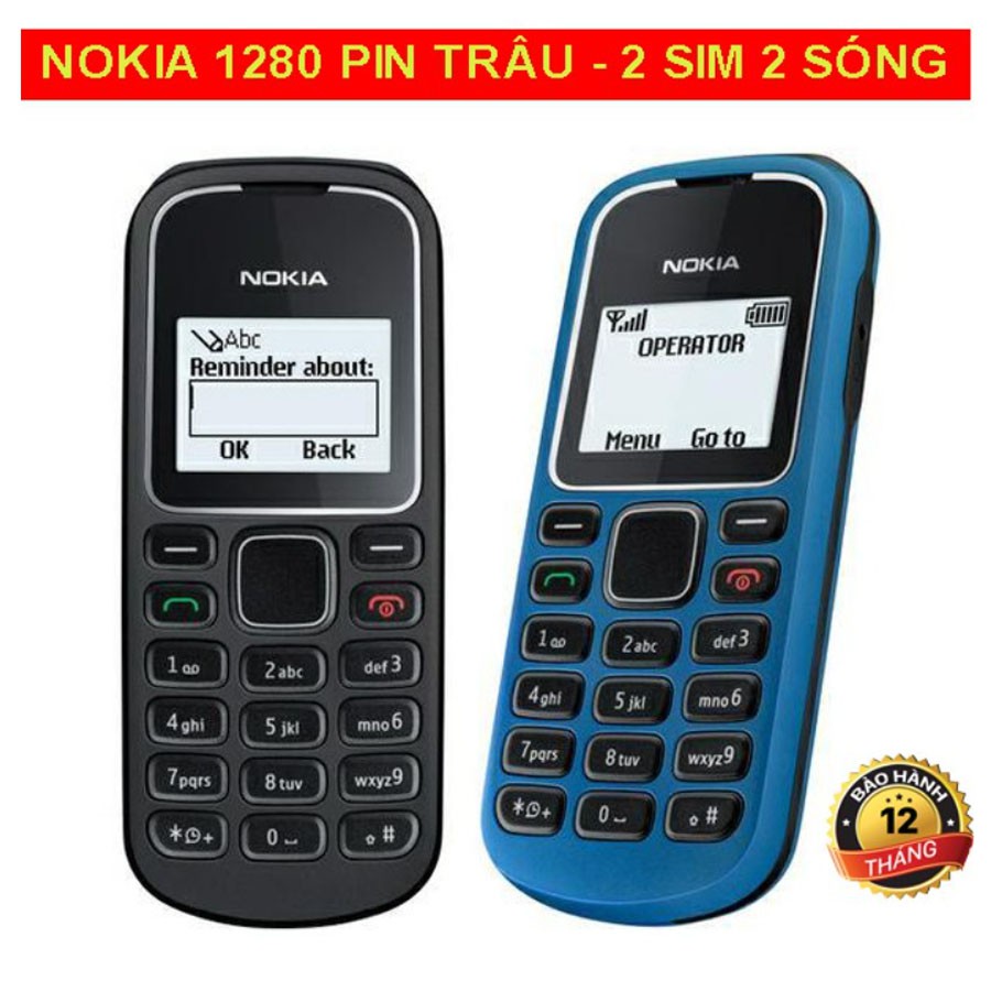 Điện Thoại Nokia 1280 Chính Hãng | Shopee Việt Nam