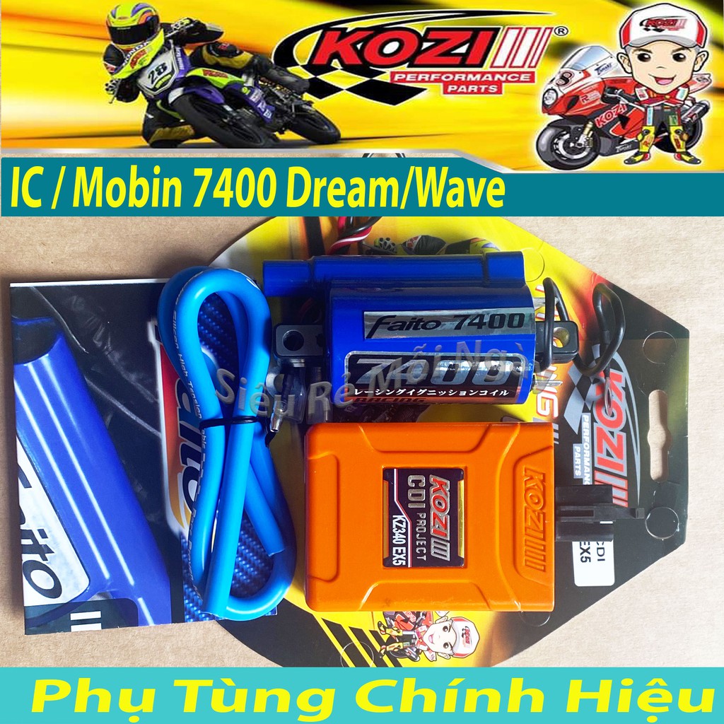 Mobin Sườn Faito 5400 và IC Kozi 5 Chân , Dream, Wave100, Sirius 50cc, Galaxy50cc | Shopee Việt Nam