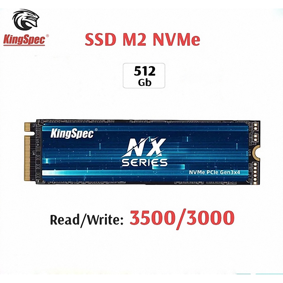 Ổ Cứng SSD M2 NVMe KingSpec NX Series 2280 M.2 PCIe 512Gb | Shopee Việt Nam