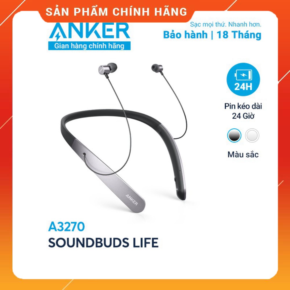 Tai nghe bluetooth ANKER SoundBuds Life - A3270 | Shopee Việt Nam