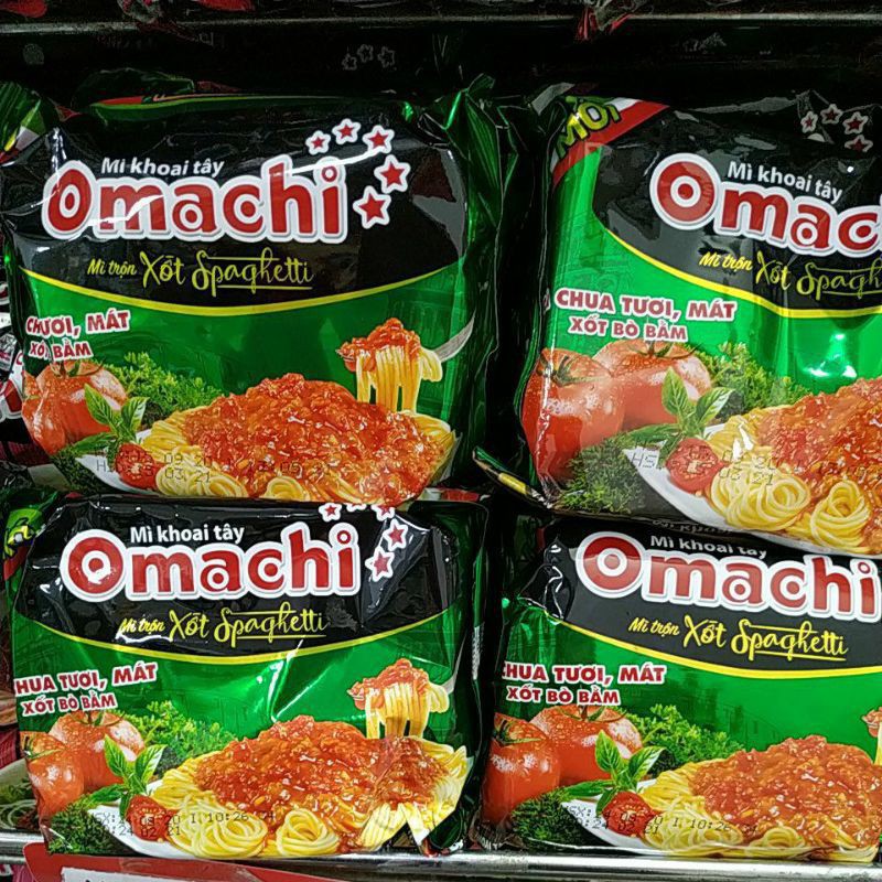 Mì Trộn Omachi Sốt Spaghetti Gói 91g | Shopee Việt Nam