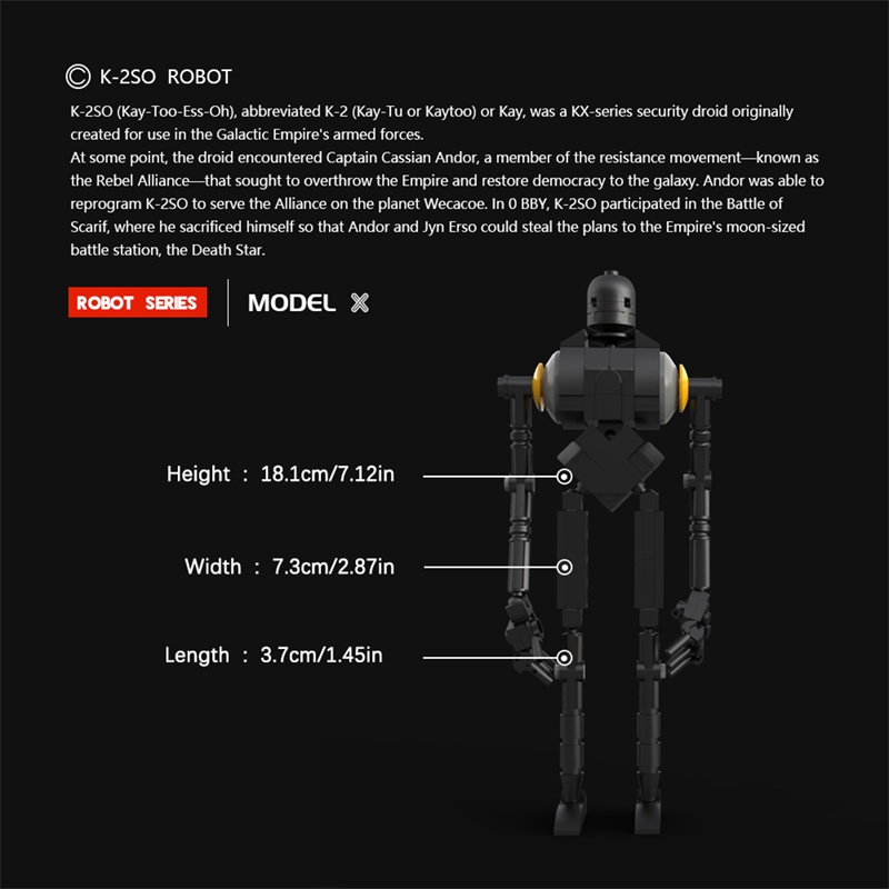 Bộ Đồ Chơi Lắp Ghép Mô Hình robot star wars 141 Mảnh | Shopee Việt Nam