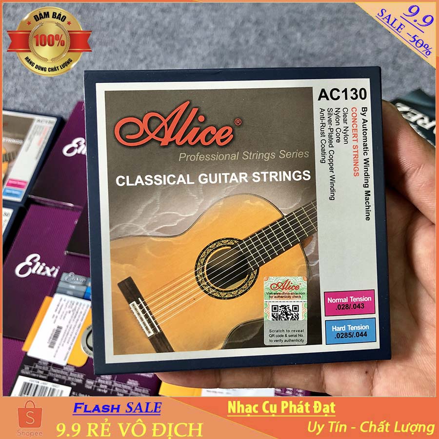 Dây Đàn Guitar Classic Alice AC130 Chính hãng | Shopee Việt Nam
