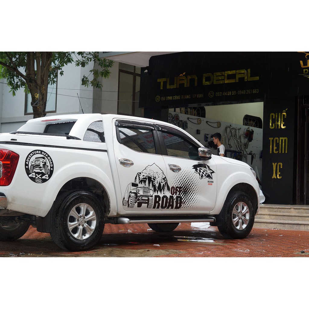 Tem Xe Nissan Navara Off Road | Shopee Việt Nam