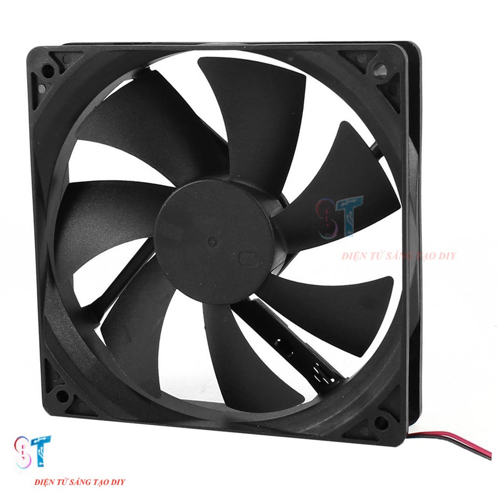 QUẠT TẢN NHIỆT 120X120X25MM 12VDC- 3W | Shopee Việt Nam