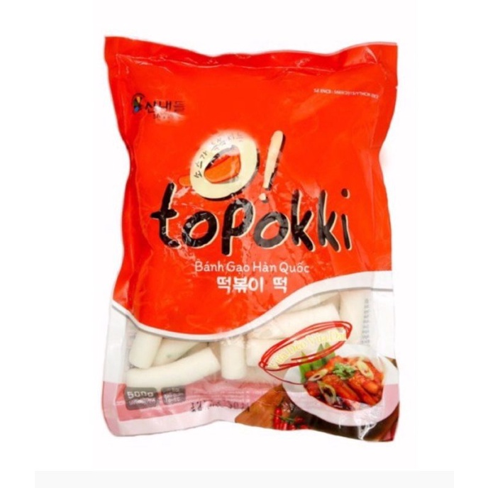 BÁNH GẠO TOKBOKKI 500GR | Shopee Việt Nam