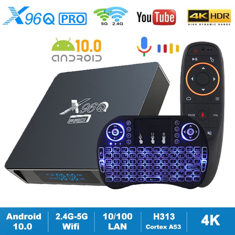 2024 Tv Winner Box H313 X96Q Pro Smart Tv Android 10.0 Tv Quad Core Box ...