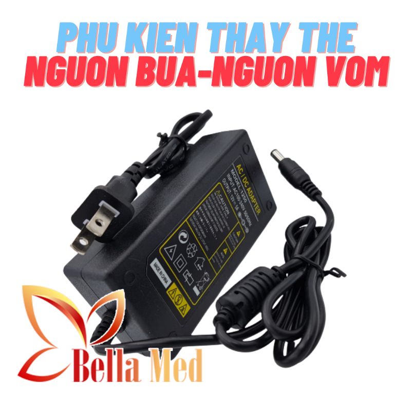 Dây nguồn, cục sạc cho các loại máy mini spa, vòm omega light, búa nóng ...