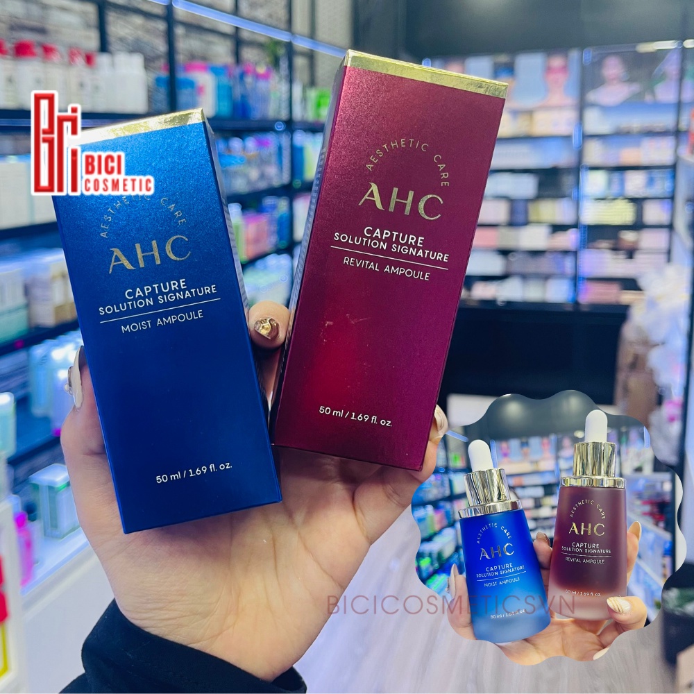 (Mẫu mới) Tinh Chất Dưỡng AHC Capture Solution Signature Ampoule Cải Tiến Gấp 2 Lần Mẫu Cũ ...