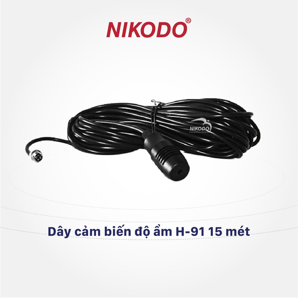 Dây cảm biến độ ẩm H91 Nikodo dài 15m, 20m, 25m, lõi Đồng, vỏ nhựa PVC ...