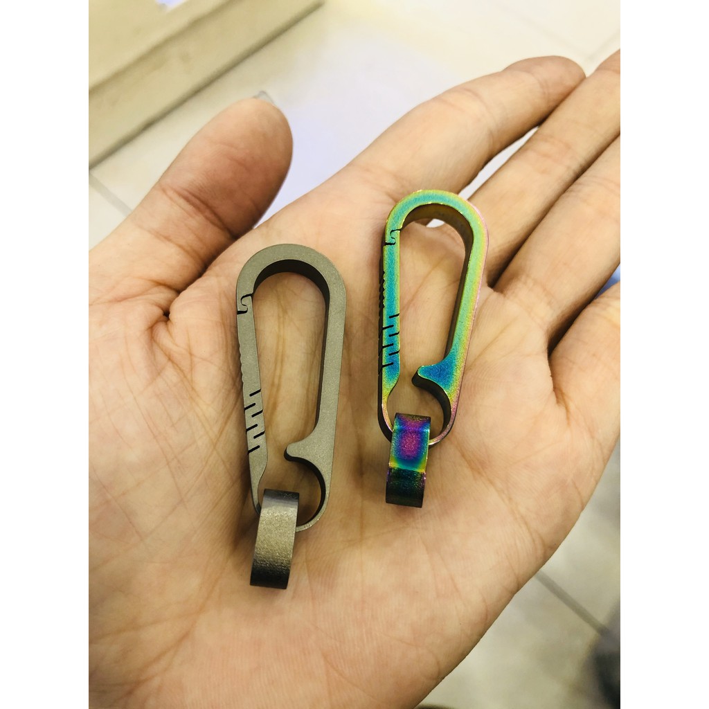 Carabiner EDC Titanium 45mm | Shopee Việt Nam