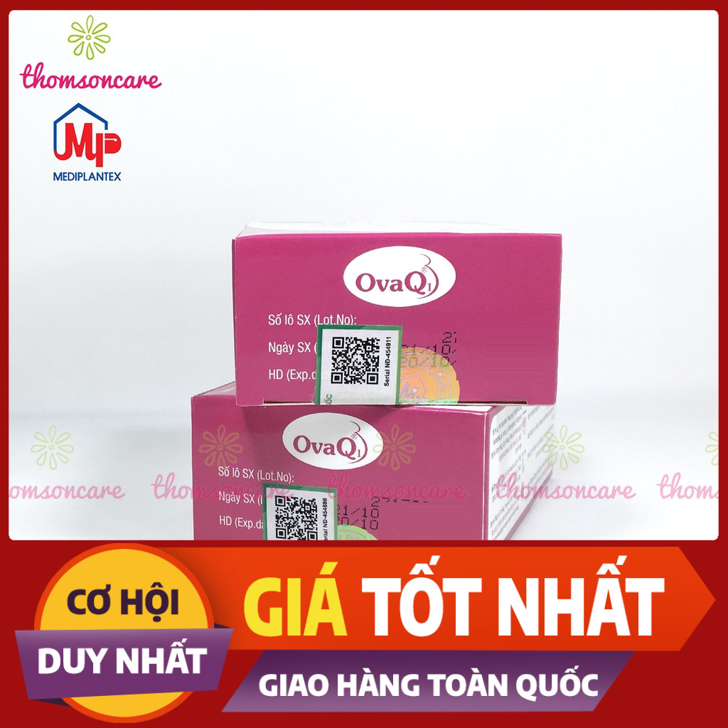 [ HÀNG CHÍNH HÃNG]OvaQ1 - giải pháp giảm vô sinh ở nữ giới - Phân phối ...