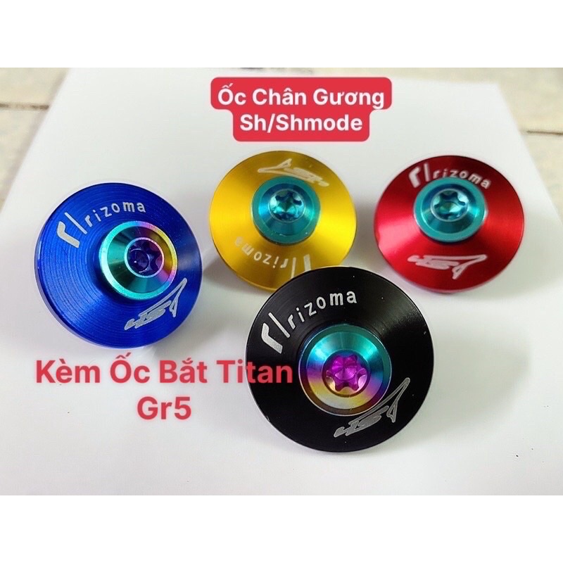 Ốc Chân Gương Xe Sh/Sh mode Kèm Ốc Bắt Titan Gr5 | Shopee Việt Nam