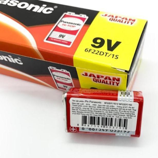 Pin 9V Panasonic Chính Hãng - Vỉ 1 Viên | Shopee Việt Nam
