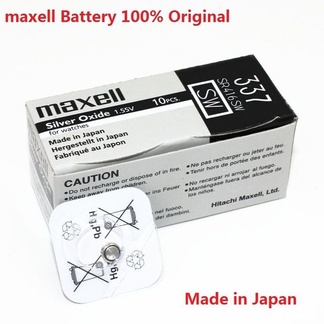 Pin Đồng Hồ Maxell 337 SR416SW Japan (vỉ 1 viên) | Shopee Việt Nam