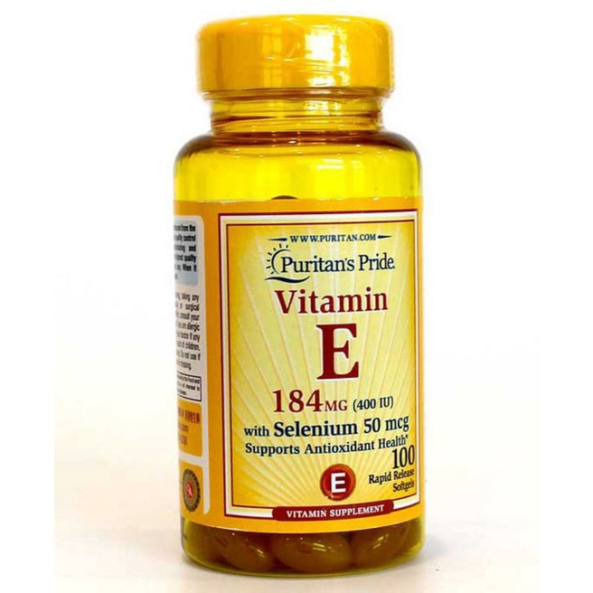 [Hàng Mỹ] Viên Puritan’s pride vitamiin e 184mg (400 iu)Thương ...