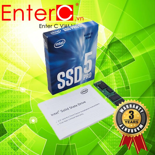 Ổ cứng SSD Intel Pro 5400s Series 512GB M2 2280 - Bảo hành 3 năm ...
