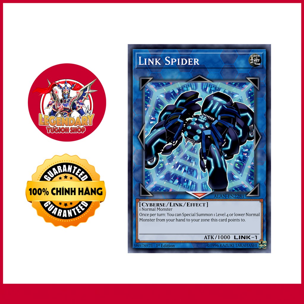 [Thẻ Bài Yugioh Chính Hãng] Link Spider | Shopee Việt Nam