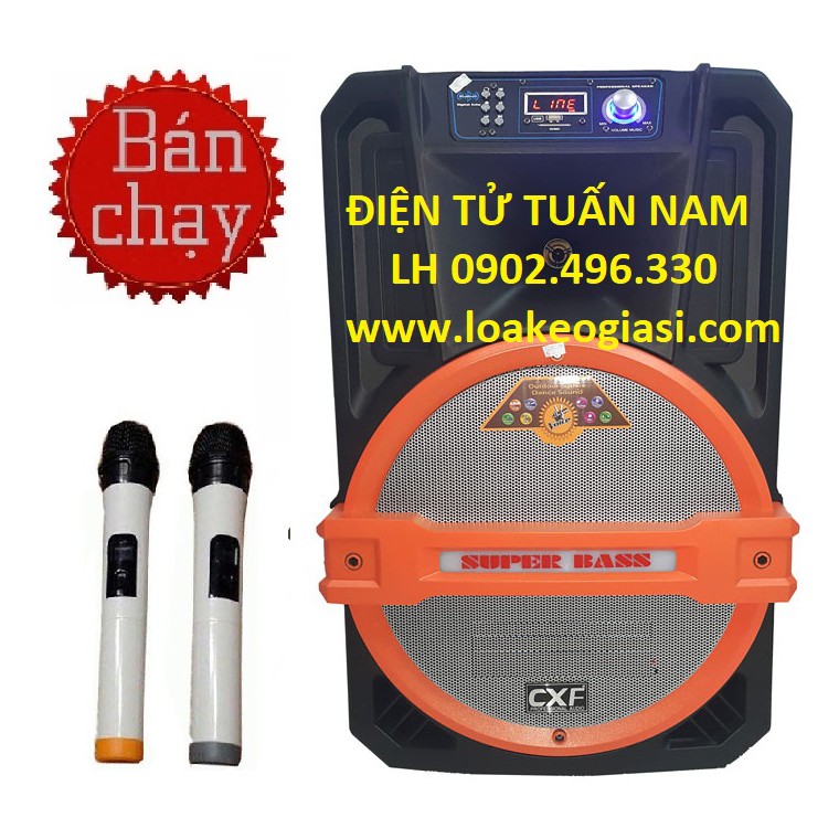 Loa kéo bluetooth CXF 1502 - 4 Tấc Model 2017 CỰC HAY | Shopee Việt Nam