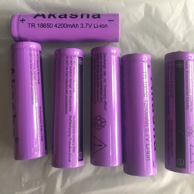 Pin sạc li-ion 18650 4200mAh-3,7v | Shopee Việt Nam