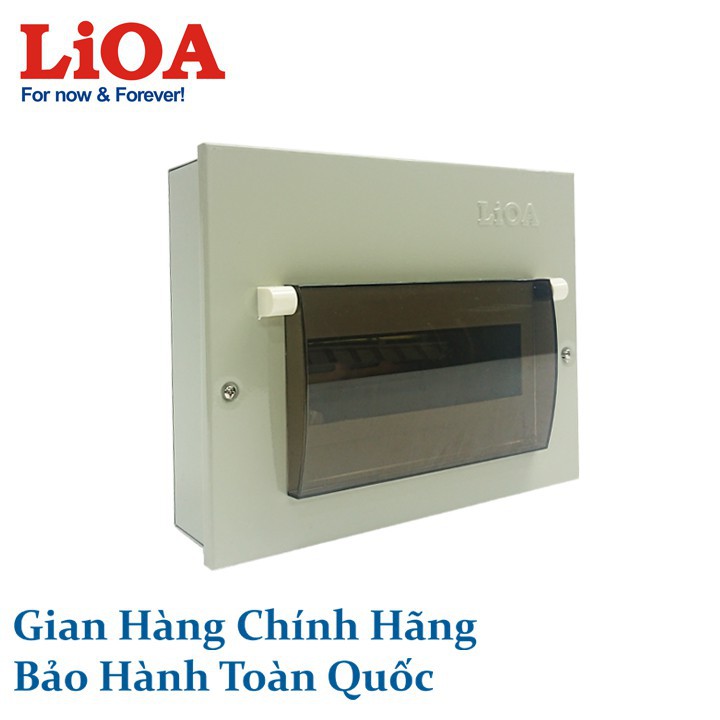 Tủ điện kim loại LiOA dùng cho MCB, MCCB, RCBO chứa 9 aptomat (SE9PL ...