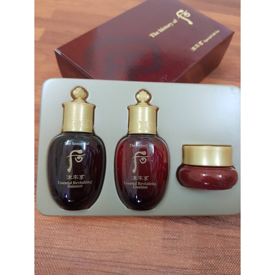 Set Whoo Mini đỏ 3 sản phẩm Bổ sung tân dịch | Shopee Việt Nam