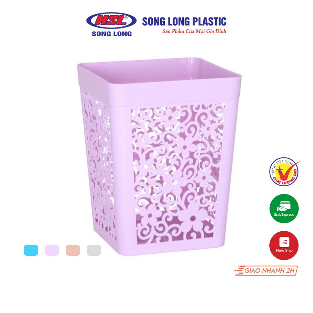 Giỏ nhựa đựng rác Song Long Plastic - 2611 | Shopee Việt Nam