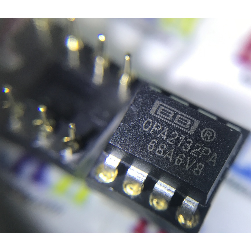 IC Audio OPA2132PA OPA2132 DIP-8 chính hãng Burr Brown - kèm đế ...