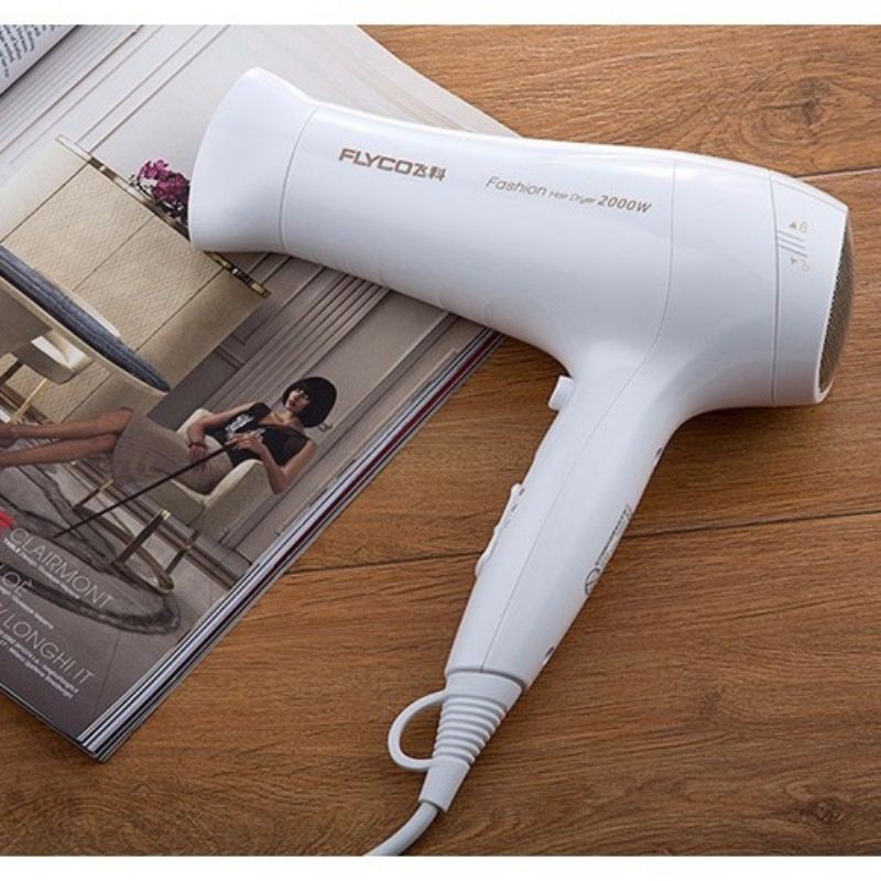 Máy sấy tóc FLYCO CHÍNH HÃNG công suất 2000W | Shopee Việt Nam