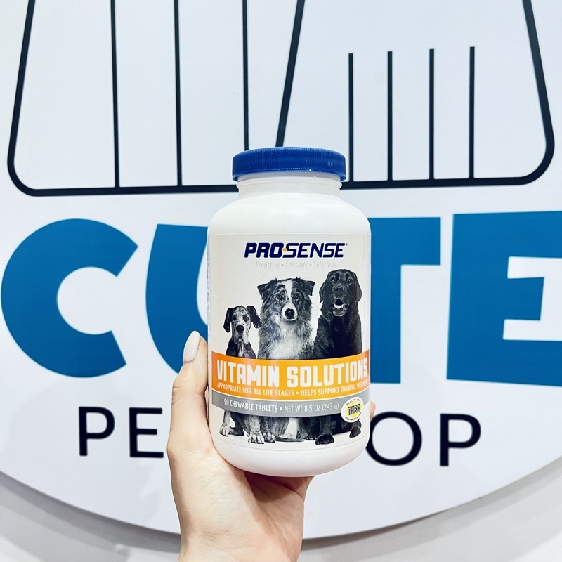 PROSENSE VITAMIN SOLUTIONS CHO CHÓ 90 viên | Shopee Việt Nam