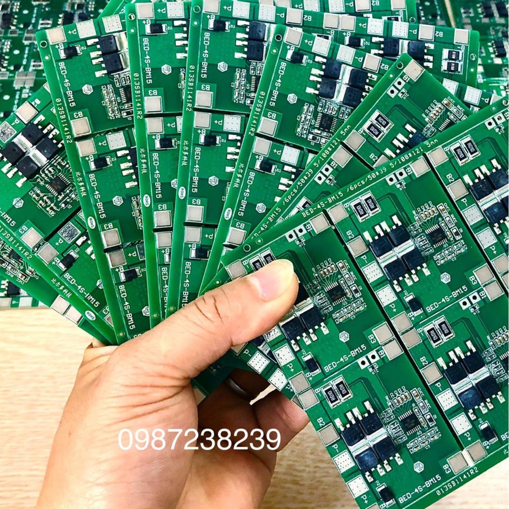 Mạch sạc pin LiFePO4 4S 15A - BMS | Shopee Việt Nam