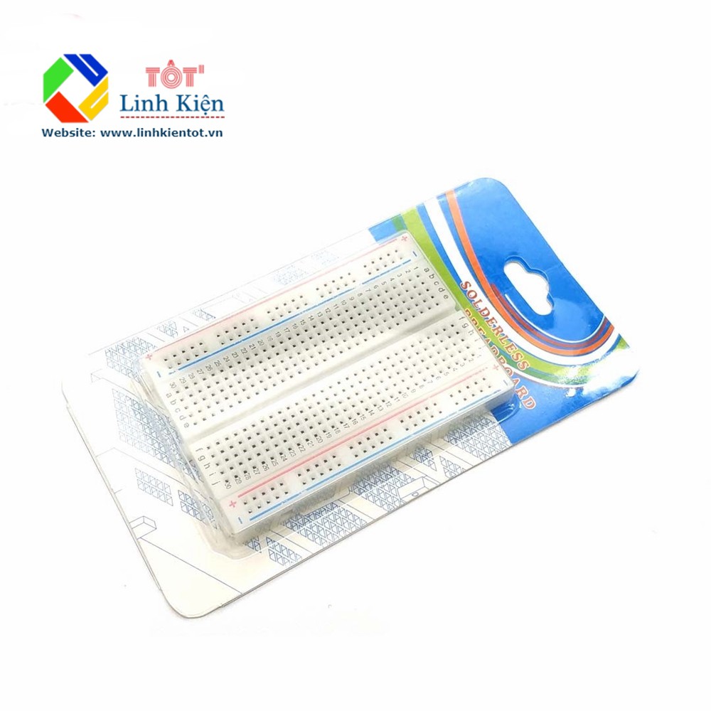Test Board Cắm MB-102 Mini 400 lỗ 8.5cm × 5.5cm - Bread board chất ...