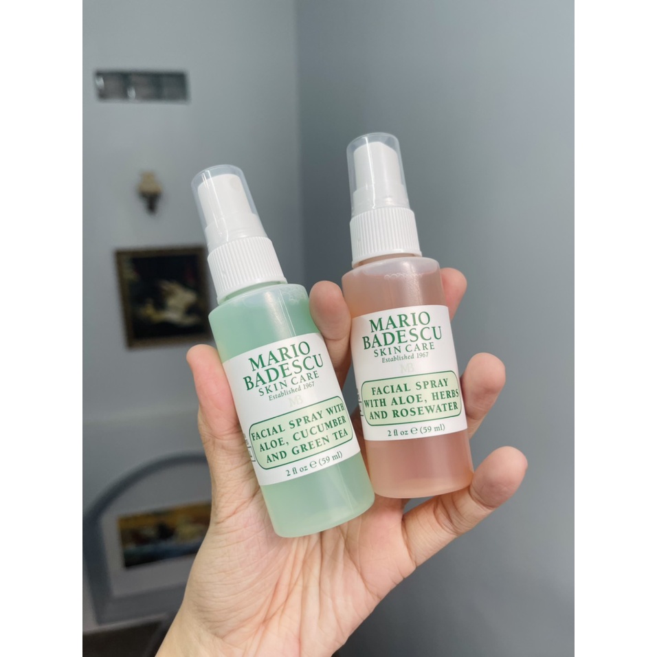 ‼️[Size 60ml] XỊT KHOÁNG ĐÌNH ĐÁM MARIO BADESCU SKINCARE FACIAL SPRAY ...