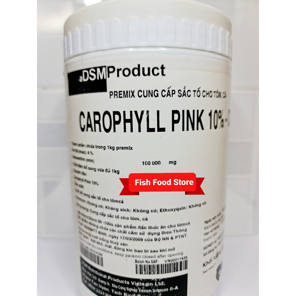 Carophyll kích màu cho cá . Lên màu Đỏ hoặc Vàng sặc sỡ cho cá cảnh ...