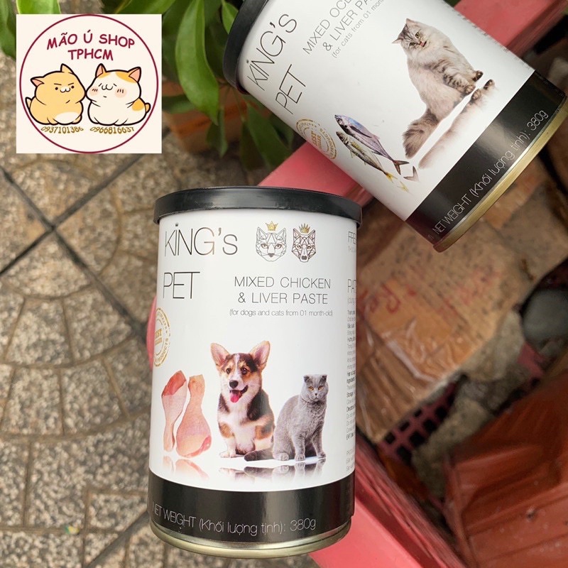 PATE KINGPET / KING’S PET - PATE CHO CHÓ - MÈO CON TỪ 1 THÁNG TUỔI ...