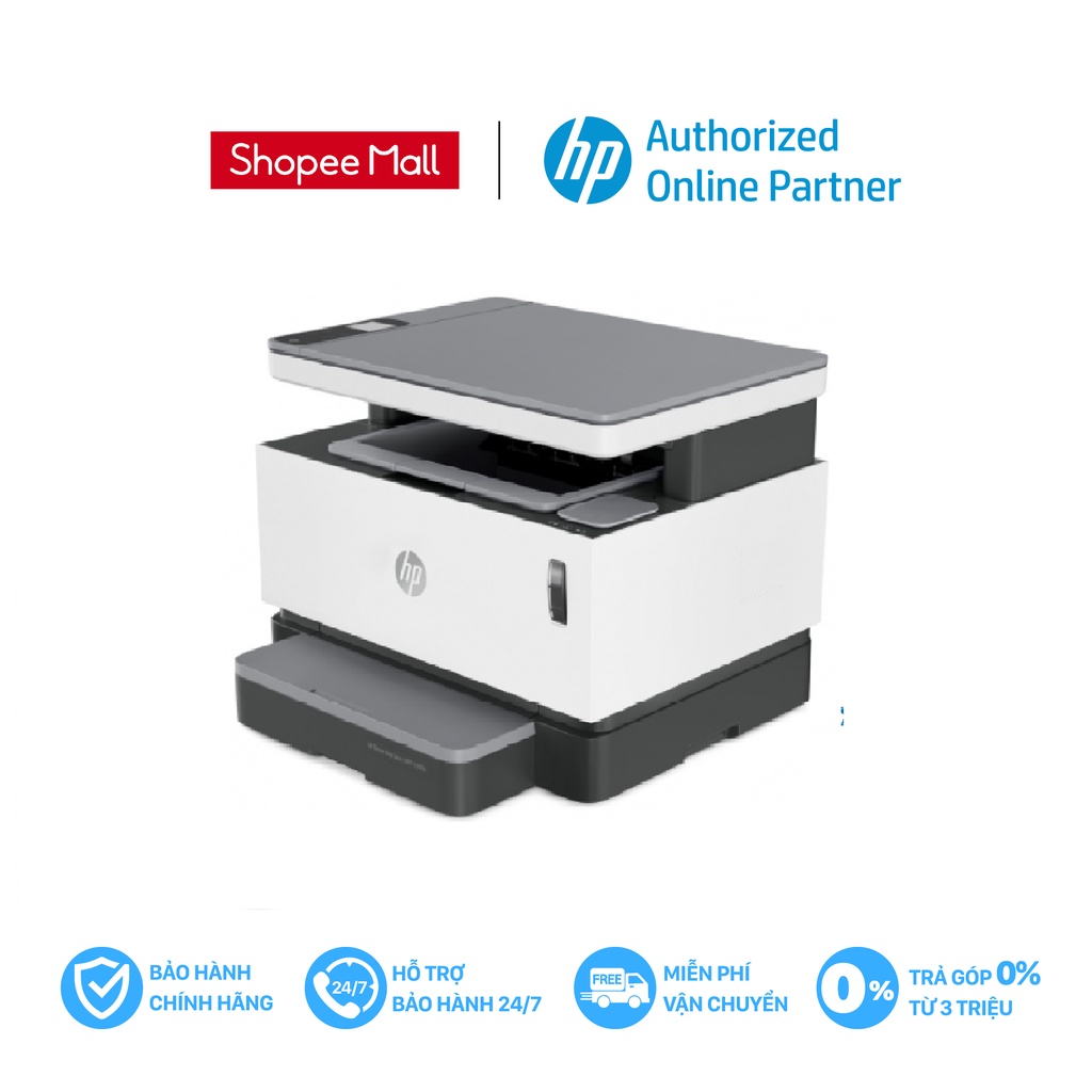 Máy in đa chức năng HP Neverstop Laser MFP 1200w,1Y WTY_4RY26A | Shopee ...