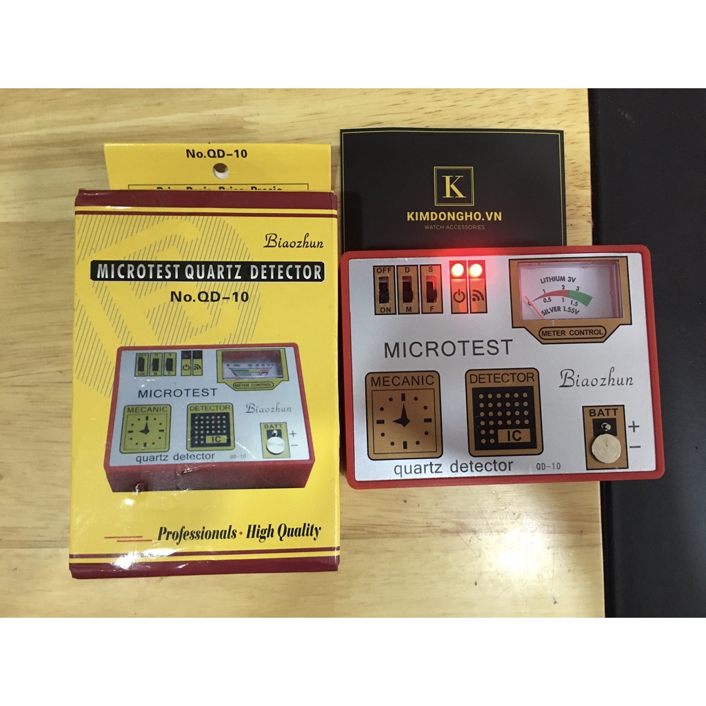 Máy đa năng Microtest quartz Detector kiểm tra IC, Pin, khử từ cho đồng ...
