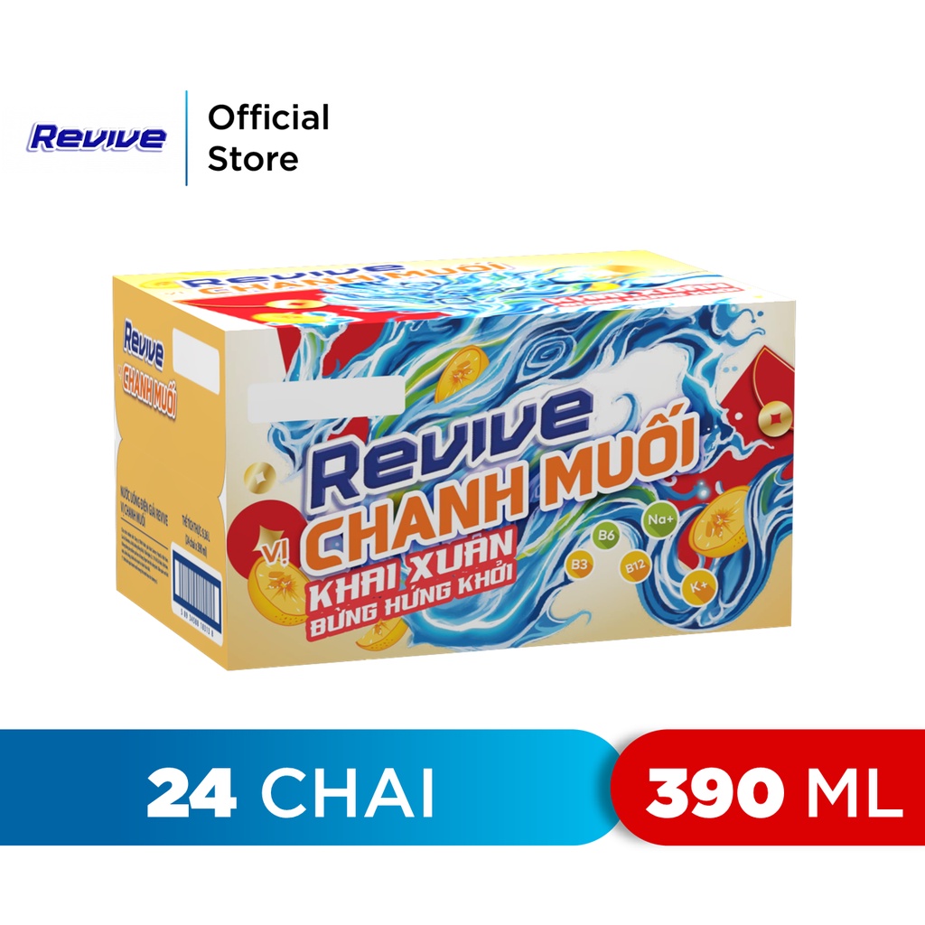 Thùng 24 Chai Nước Giải Khát Revive (500ml/Chai) | Shopee Việt Nam