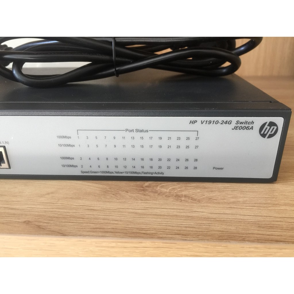 Bộ Chuyển Mạch Switch Gigabits HP V1910-24G (JE006A - 24 Cổng Gigabit ...