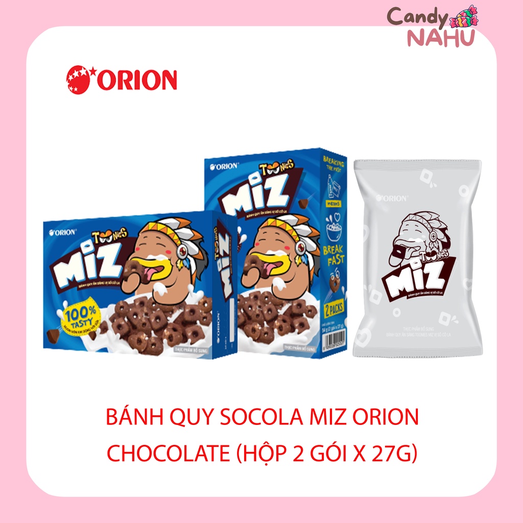 Bánh Quy Socola Miz Orion Chocolate (Hộp 2 Gói x 27g) | Shopee Việt Nam