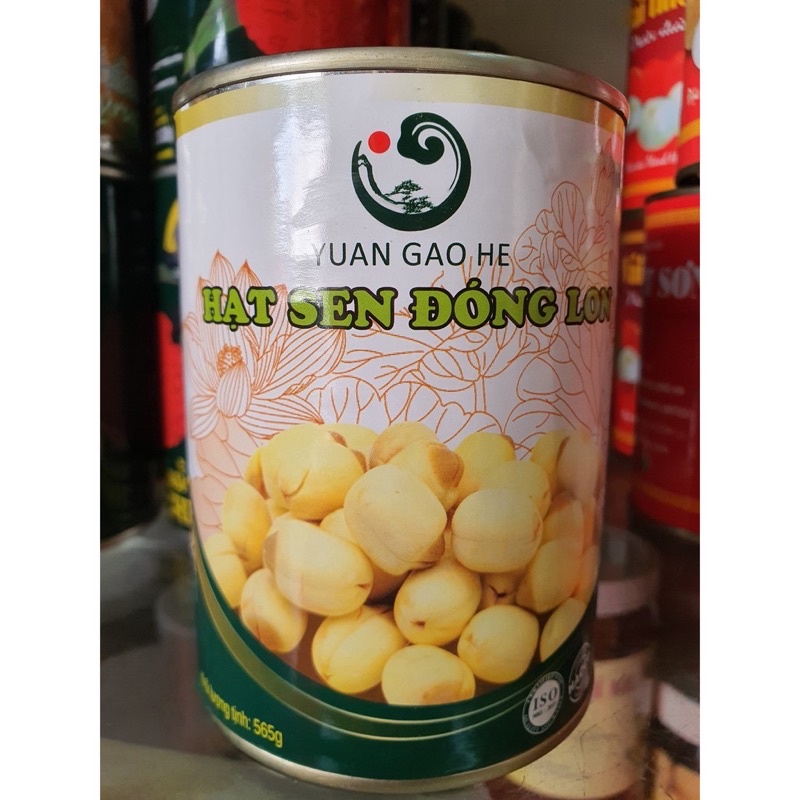 Hạt sen đóng lon hiệu Yuan Gao He 656gr | Shopee Việt Nam
