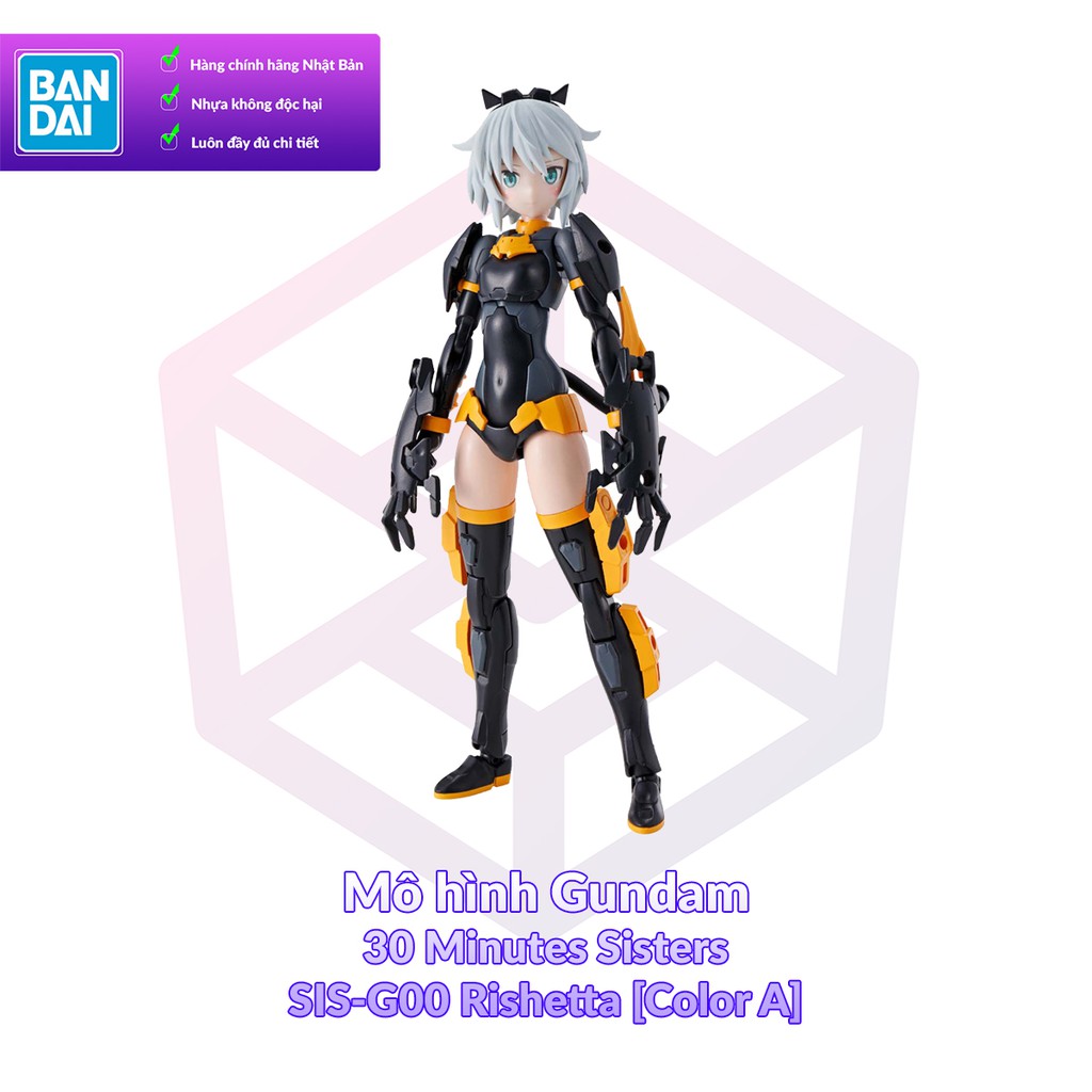 Mô hình Bandai 30MS SIS-G00 Rishetta [Color A] 1/144 [30MS] | Shopee Việt Nam