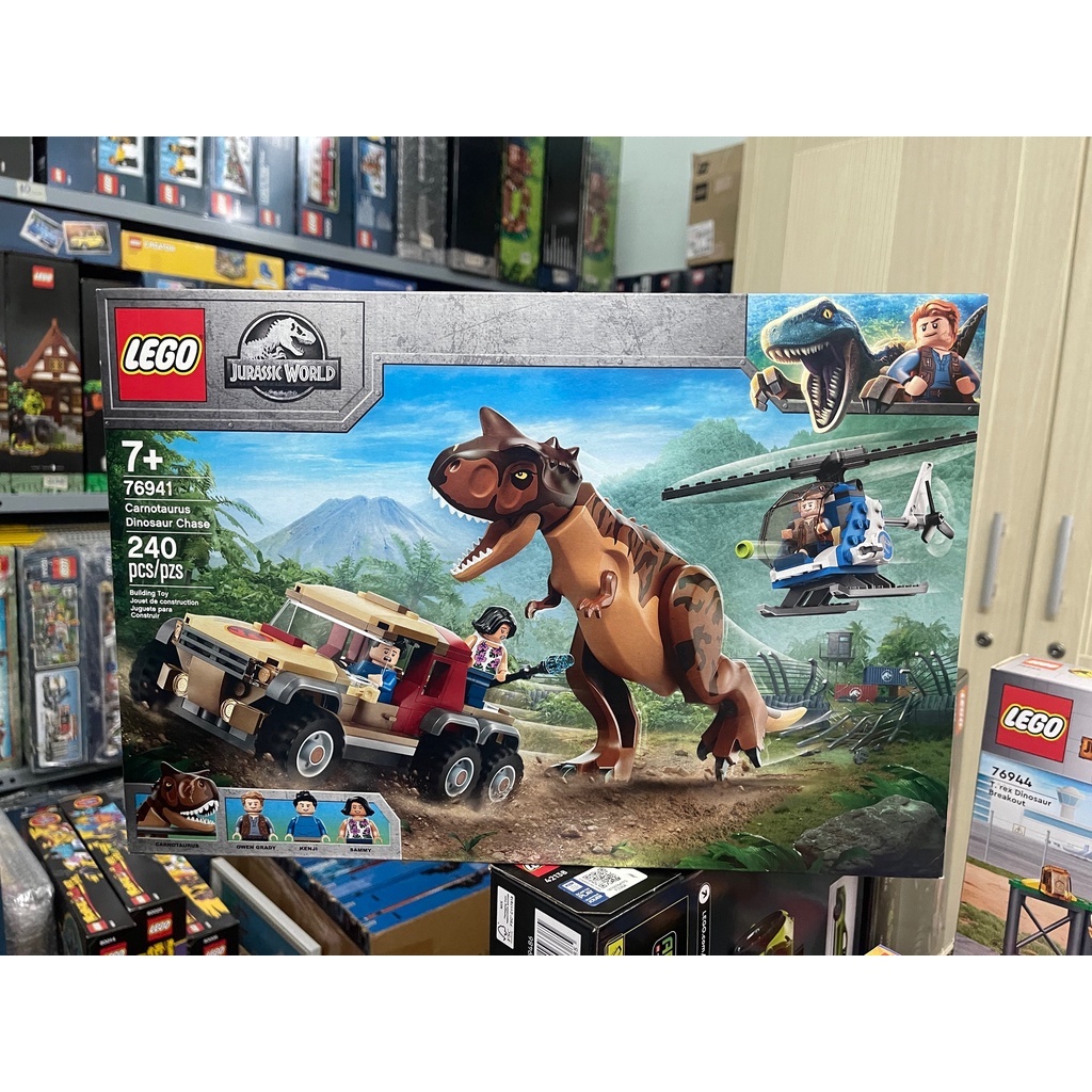 LEGO Jurassic World Carnotaurus Dinosaur Chase 76941, 57% OFF