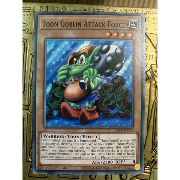 bài yugioh: toon goblin attack force | Shopee Việt Nam